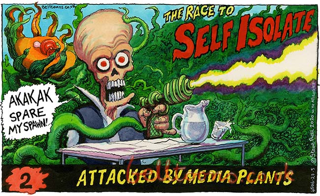 Belltoons - Steve Bell's Latest Cartoons