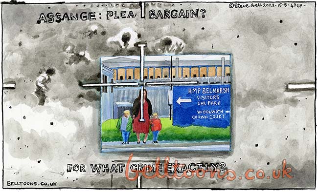 Belltoons - Steve Bell's Latest Cartoons